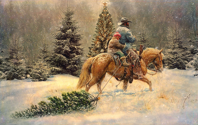 Christmas On The Ranch - People and Animals - Topaz Discussion Forum